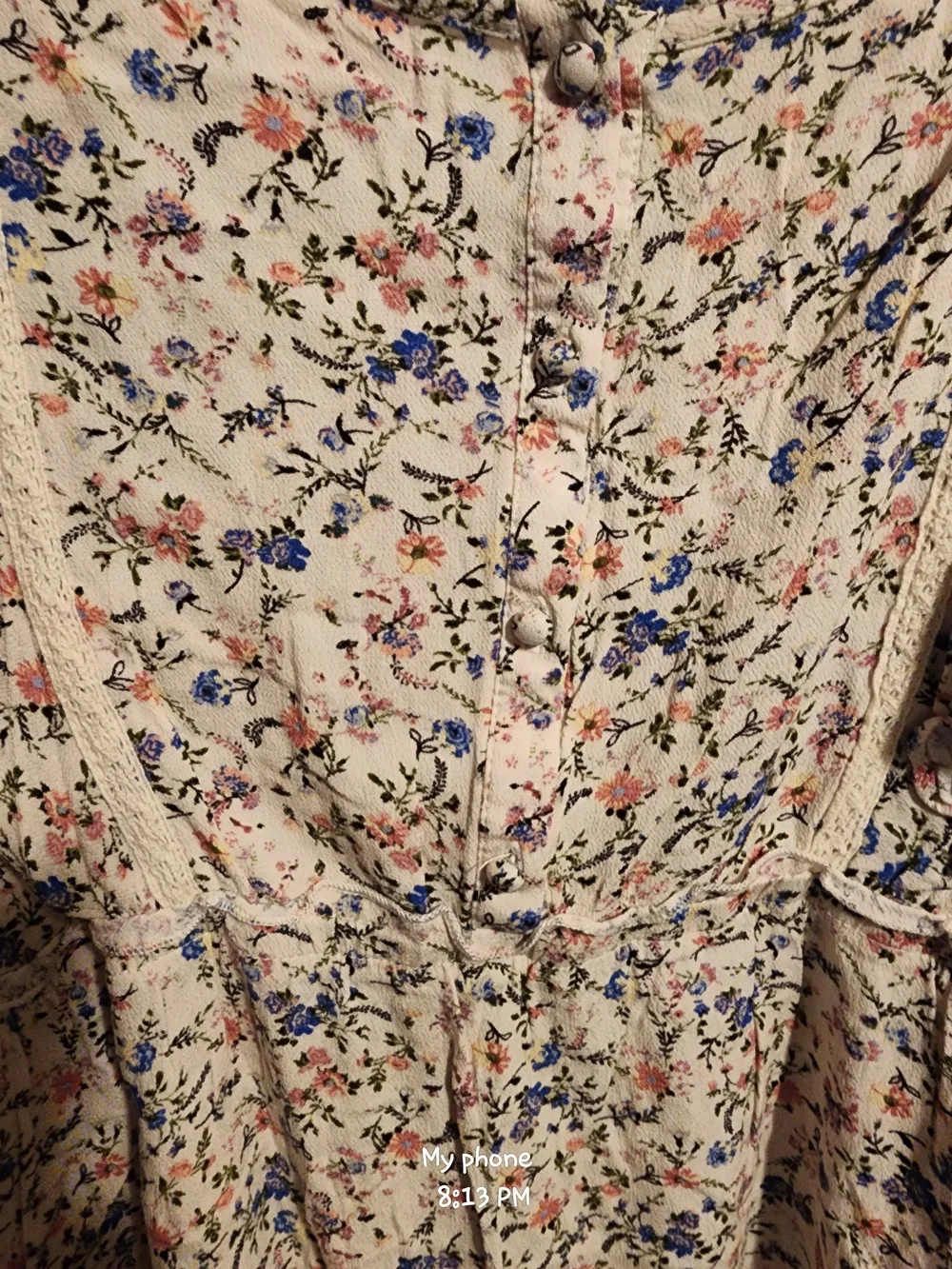 wild fable | Dresses | Wild Fable Cream Floral Ruffle Mini Dress | Poshmark